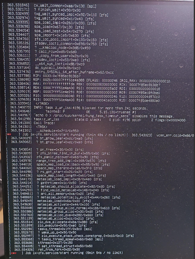 zfs pool eror checksum and GUI stuck | TrueNAS Community zfs pool eror checksum and GUI stuck | TrueNAS Community