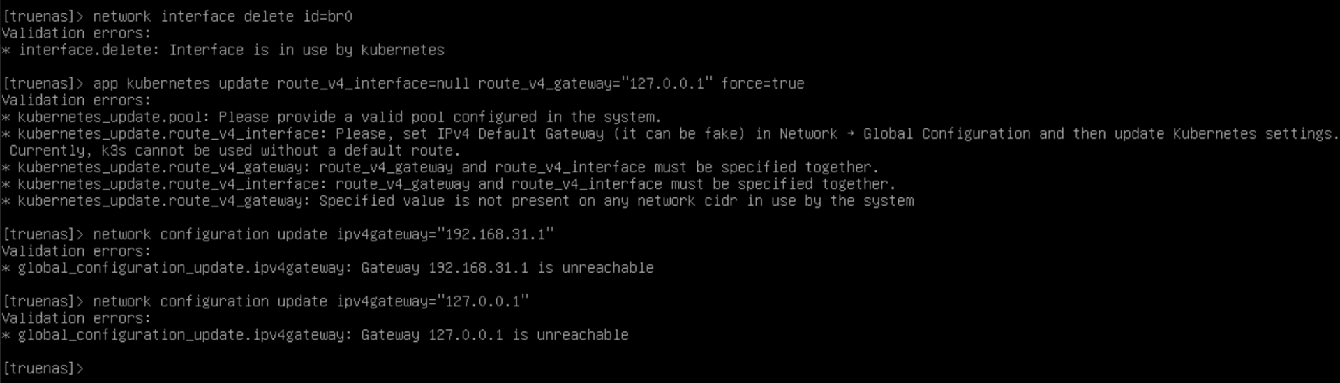 unable to delete bridge | TrueNAS Community