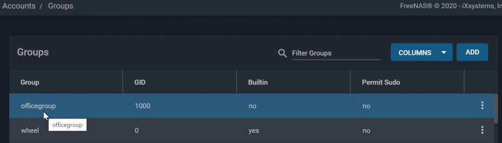 Setting Up Users Permissions And Acls On Freenas Truenas Welcome