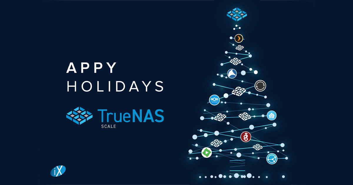 TrueNAS SCALE Bluefin delivers a very Appy Christmas
