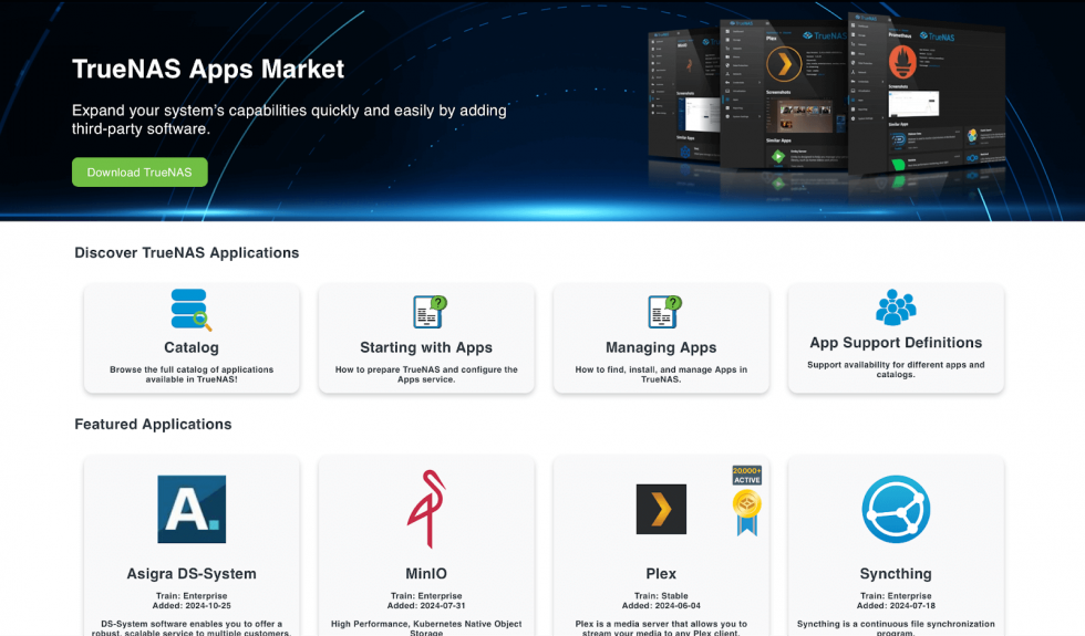 TrueNAS Apps Made Easy with Electric Eel & Fangtooth